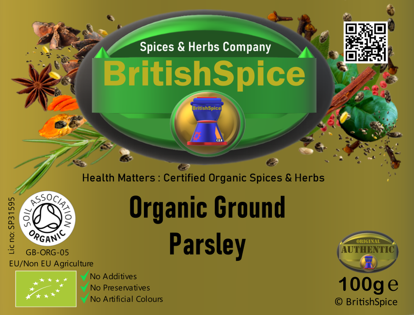 Organic Ground Parsley – BritishSpice